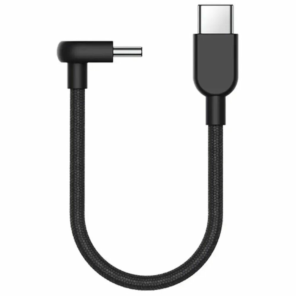 Кабель Type C - Type C 0,1m Xiaomi 3A Braided USB-C to USB-C Cable черный