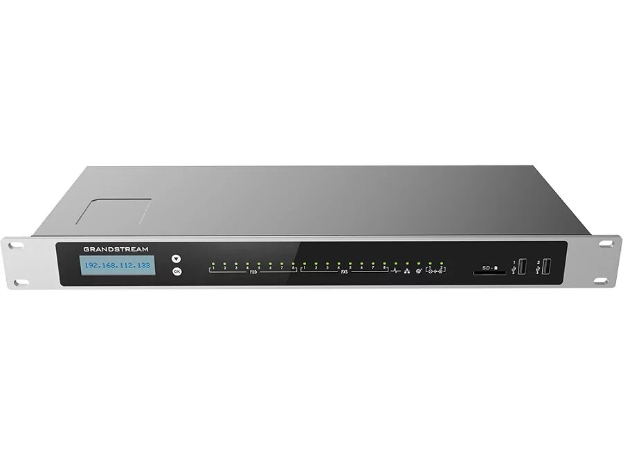 IP АТС Grandstream UCM6308A, до 1500 пользователей и до 200 одновременных вызовов — фото 1