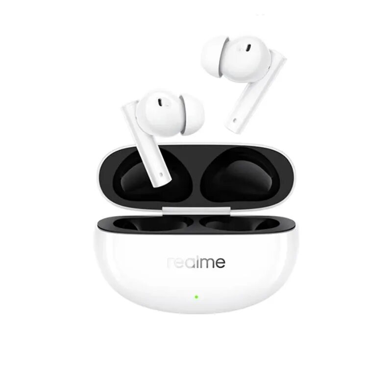 Realme Наушники беспроводные с микрофоном realme Buds Air 5, Bluetooth, USB Type-C, белый
