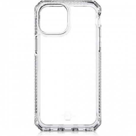 Чехол антибактериальный ITSKINS HYBRID CLEAR для iPhone 13 Pro Max (6.7"), прозрачный