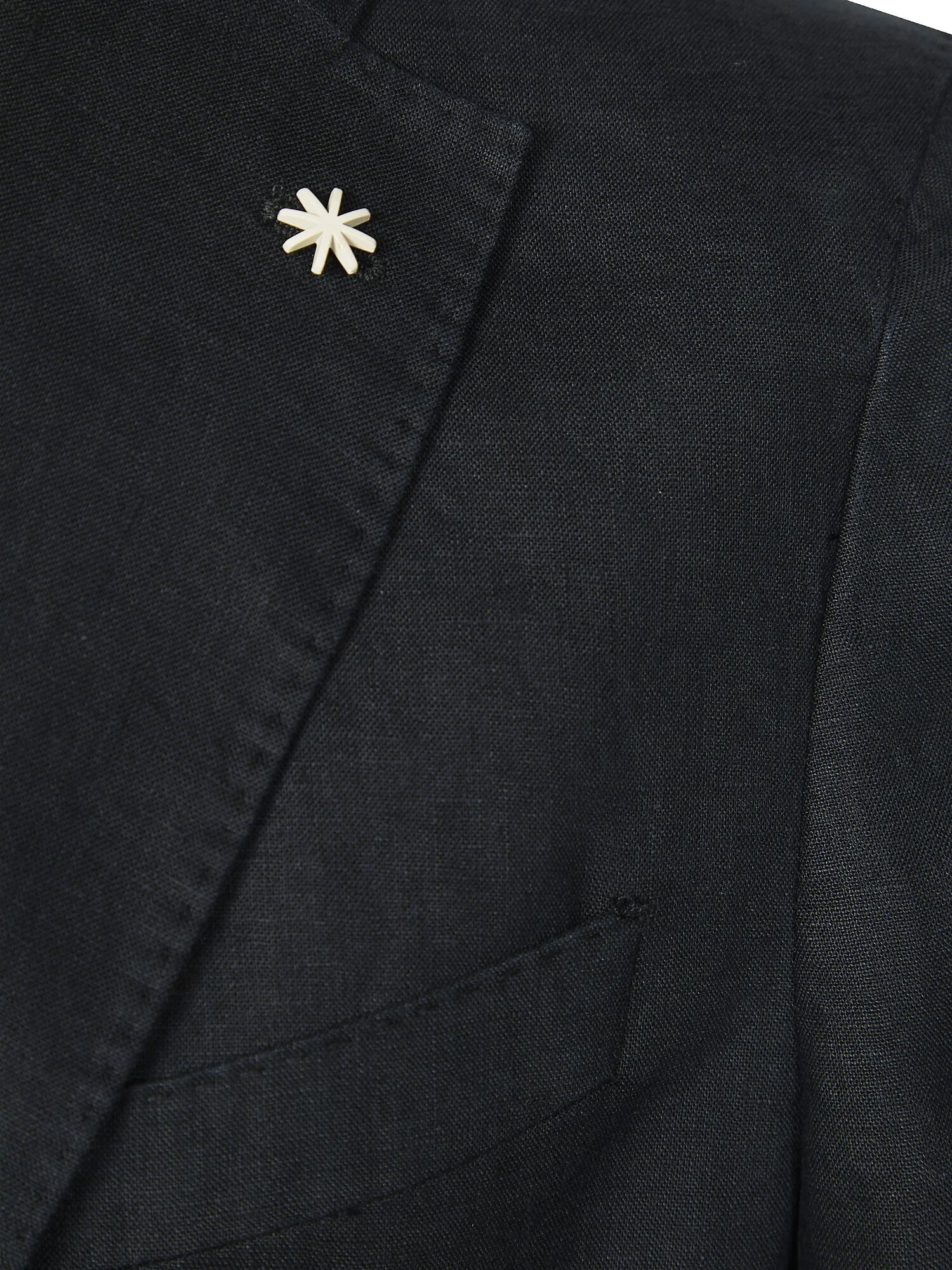 Комбинезон Manuel Ritz Linen single-breasted suit, размер 52, blue — фото 1