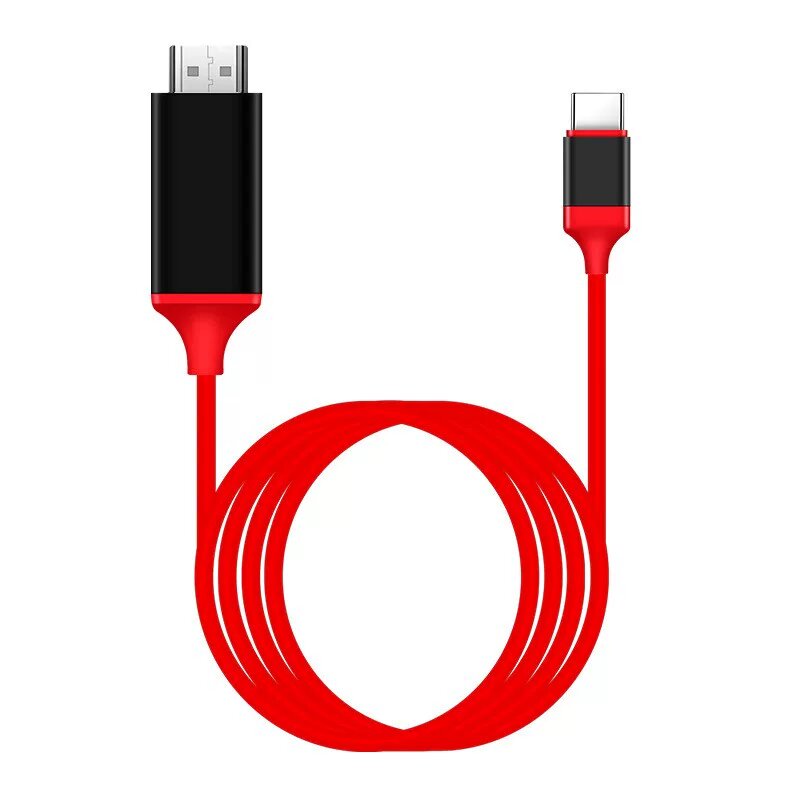 Кабель-переходник Type-C на HDMI для подключения мобильных телефонов и экранов телевизоров подходит для мобильных