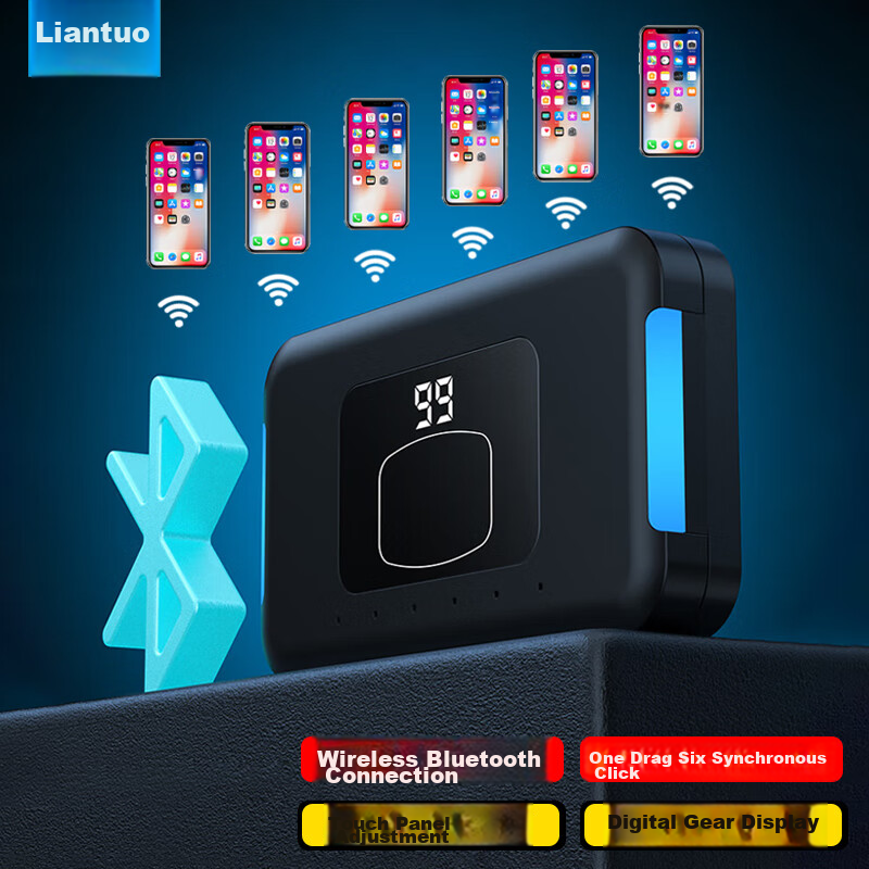 LinkStone беспроводной Bluetooth-щелчок для экрана - 6-в-1 умное устройство для стриминга TikTok и игр PUBG