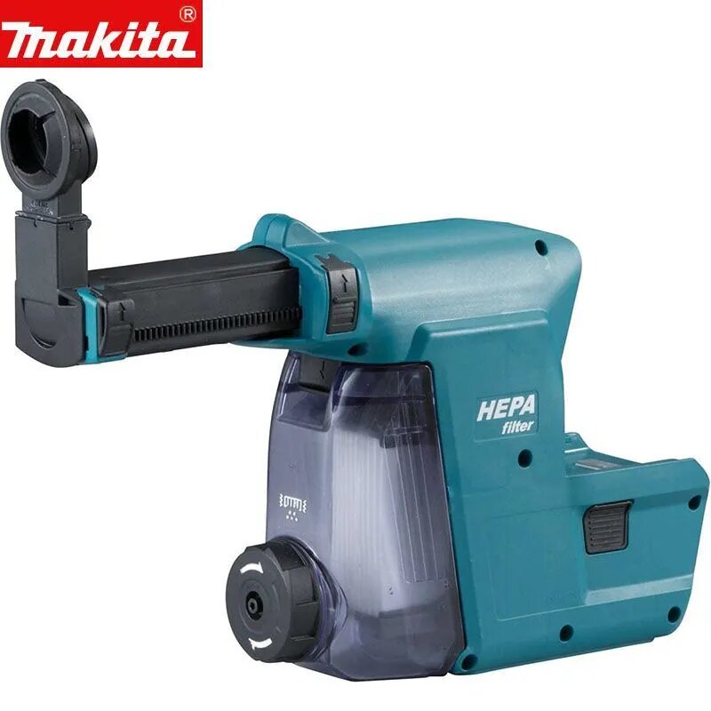 Makita DX06 Система пылеудаления HEPA-фильтр Подходит для ударного молотка Автоматический пылесборник для DHR242