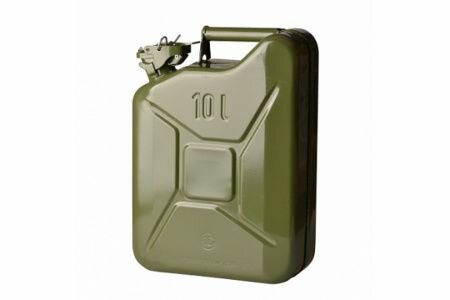 Канистра для бензина 10л металл Nova Bright