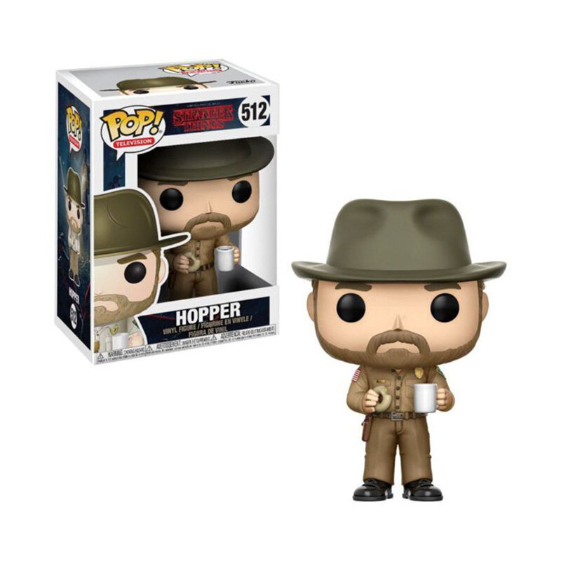 Фигурка Funko POP! TV Stranger Things Hopper w/ Donut 14425