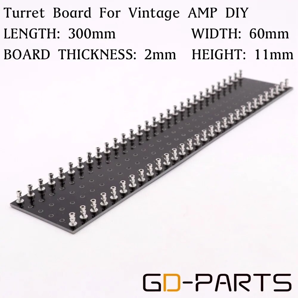 Терминальная доска для гитарного усилителя GD-PARTS Black