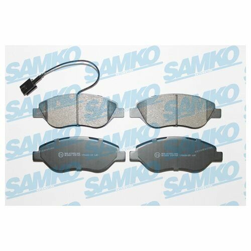 Колодки тормозные дисковые Samko 5SP765 для Fiat Stilo