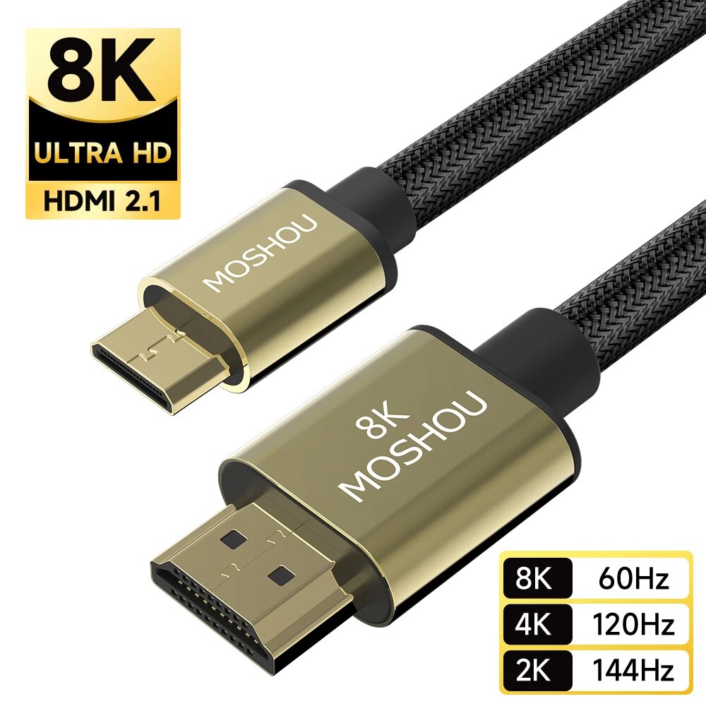 MOSHOU Кабель HDMI Mini HDMI 5m