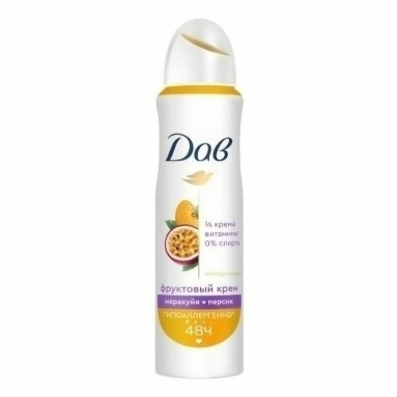 Дезодорант-антиперспирант спрей Dove Маракуйя и персик женс