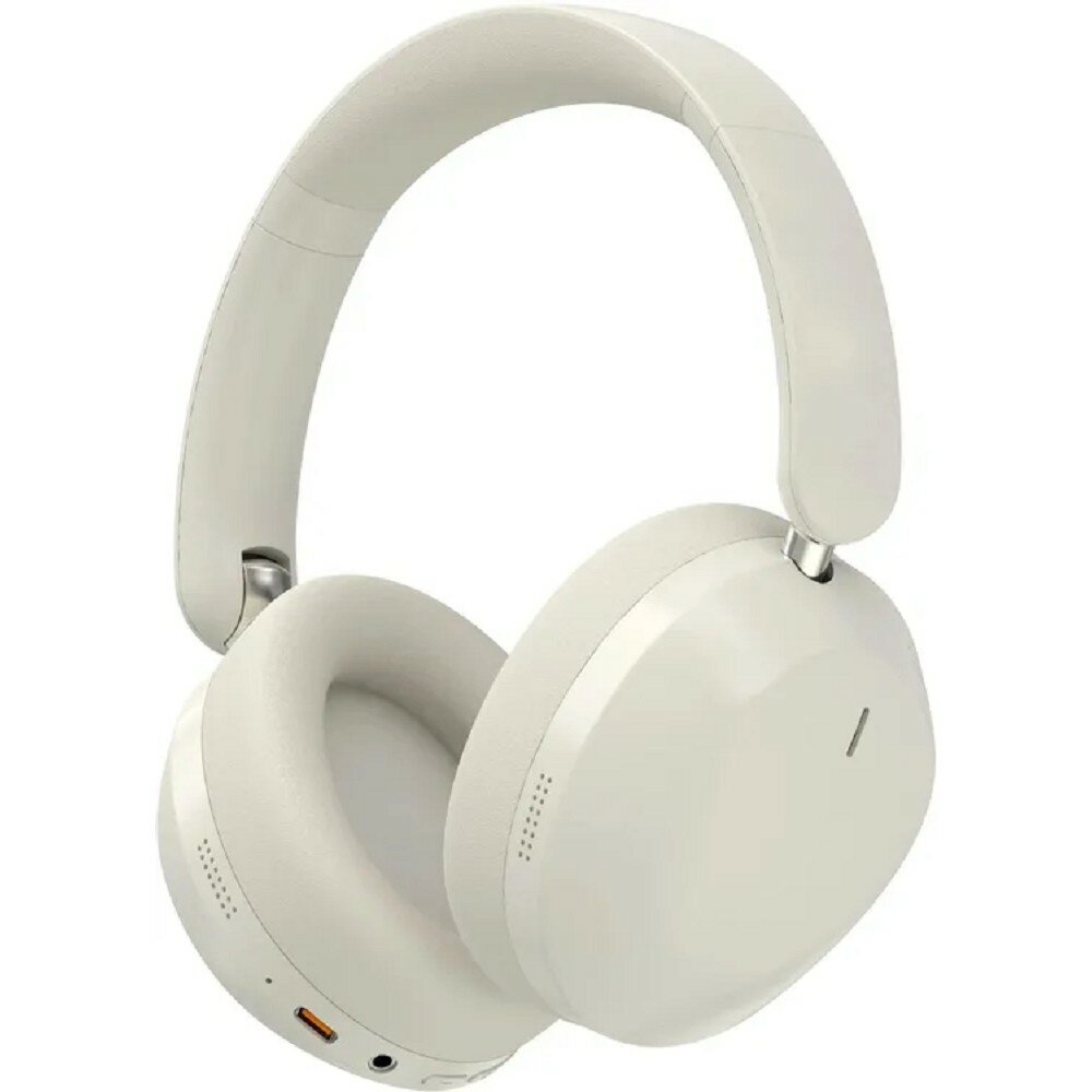 Defender Наушники Беспроводная гарнитура FreeMotion B1040 бежевый, ANC, Bluetooth 62140