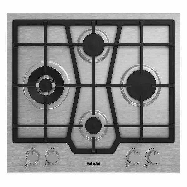 Встраиваемая газовая панель независимая Hotpoint HGMT 643 W IX