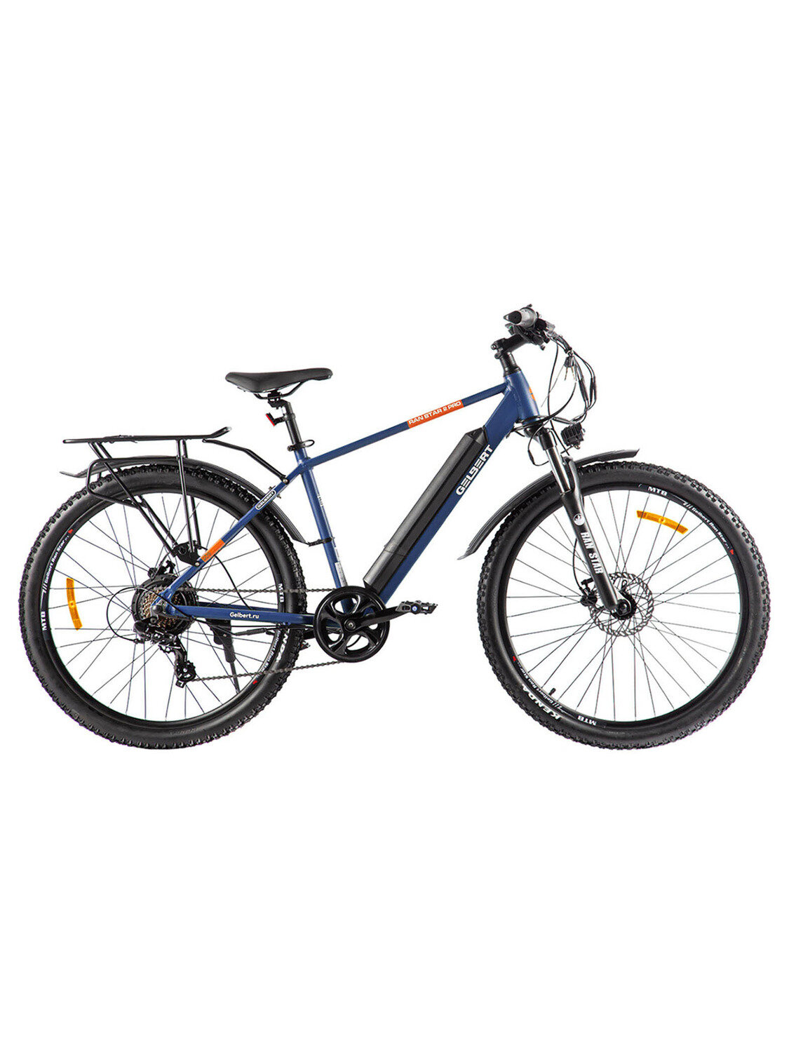 Электровелосипед Gelbert (Eltreco) Ran Star 2 PRO синий, для мужчин ,500
