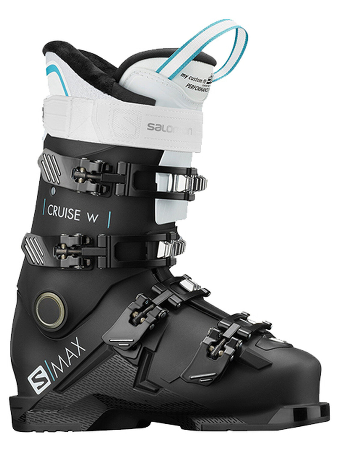Горнолыжные ботинки Salomon S/Max 70 W Cruise Black/White 20/21 , для женщин , черный