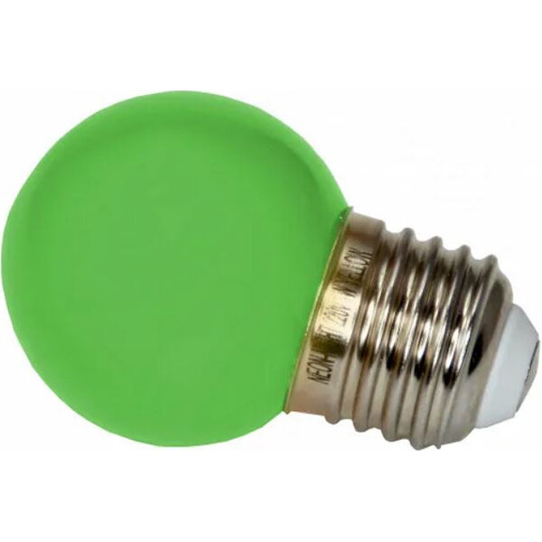 Лампа NEON-NIGHT BL шар Е27 5*LED d45мм зеленая (405-114) 5шт.