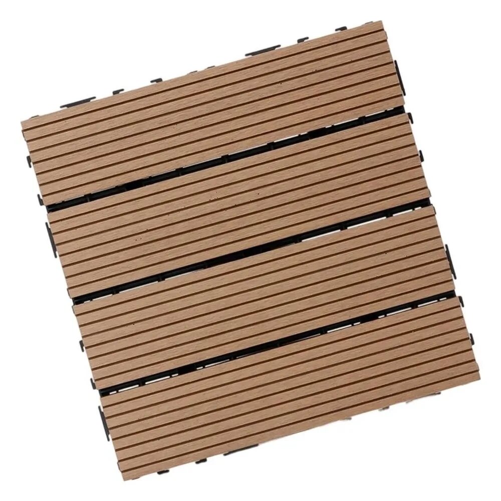 Деревянные доски для настила террас, Прямолинейный ву