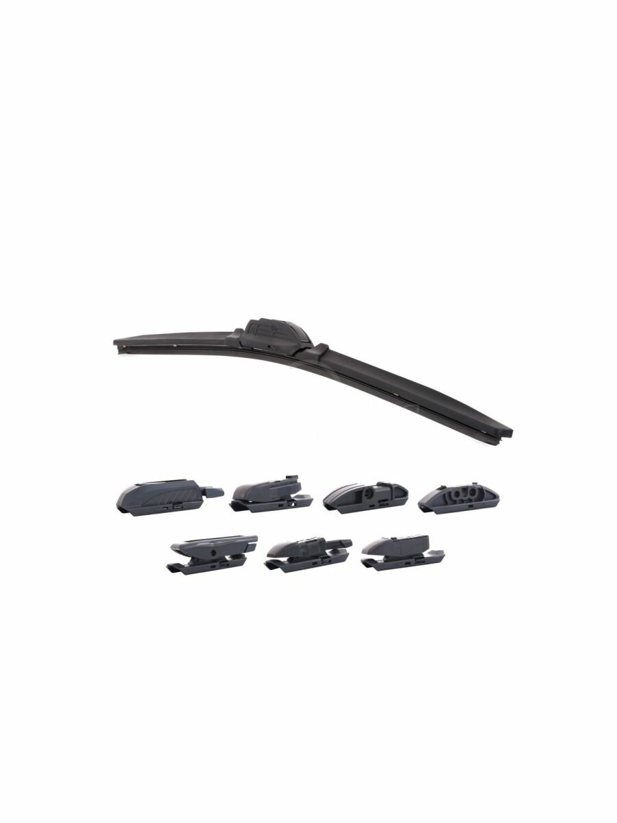 Щетка стеклоочистителя Goodyear Multi Clip Premium 580мм бескаркасная 8 переходников