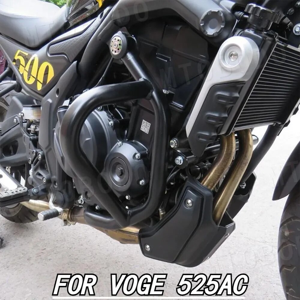 Бампер для мотоцикла для LONCIN VOGE 525AC, защита от падения, металлический, черный