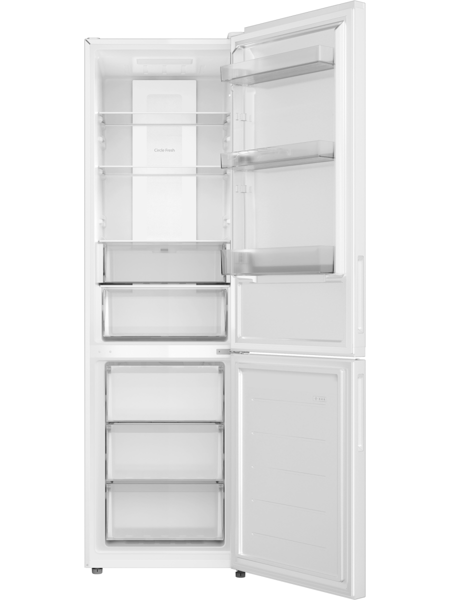 Холодильник двухкамерный CANDY Combi CFN6200WDC No Frost высота 200 см объем 334 л зона свежести белый