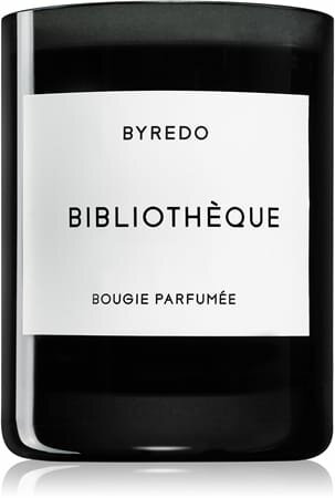 Свеча ароматическая Byredo Bibliotheque, унисекс, черныи, 240 г