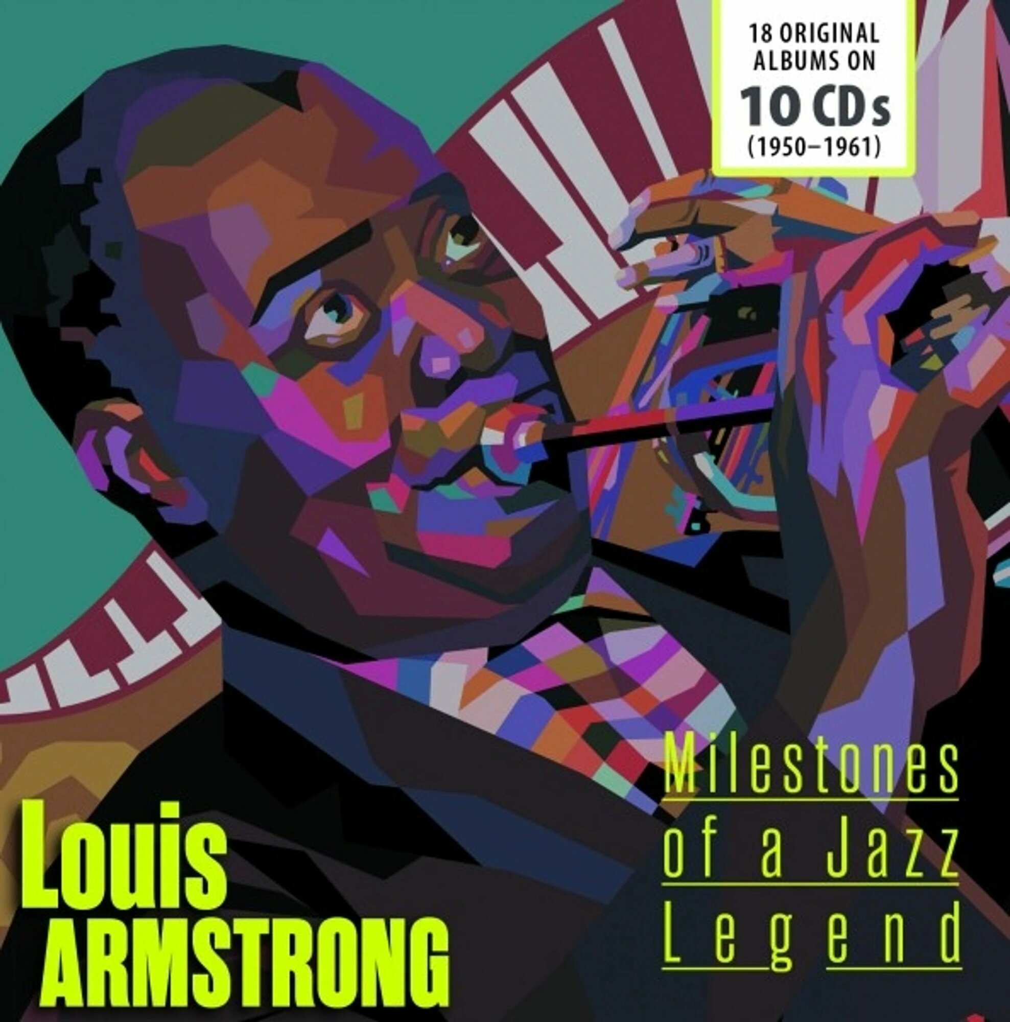 CD диск Louis Armstrong - Milestones Of A Jazz Legend (10 CD) 2024
