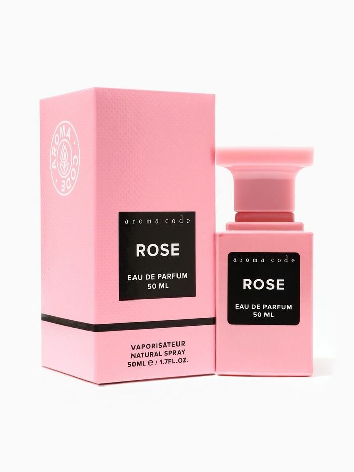 Парфюмерная вода Delta Parfum Aroma Code Rose, женская, объем 50 мл