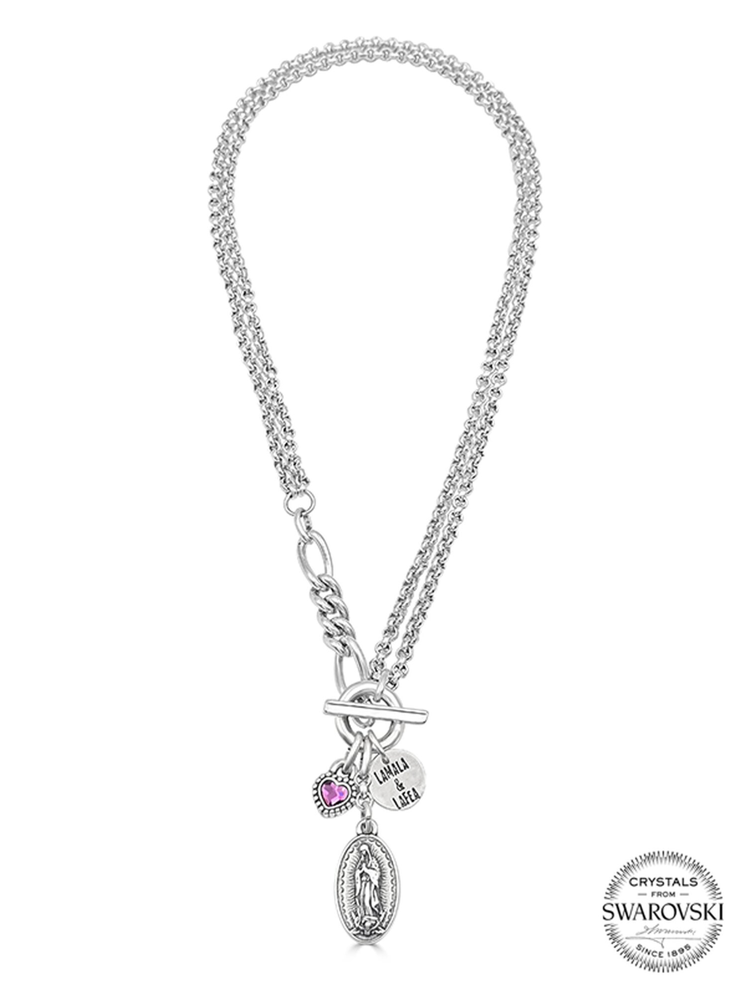 Колье, кристаллы Swarovski
