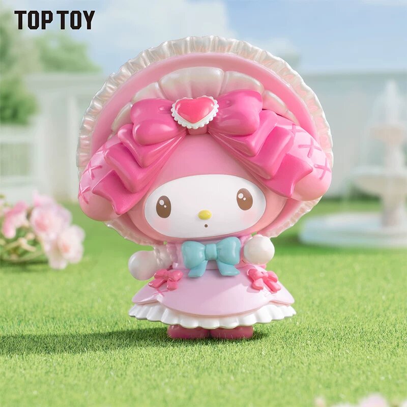 TOPTOY Санрио Семейная Слепая Коробка Одна Фигурка Коллекционная Игрушка, Уникальный Неповторяющийся Дизайн, Настольный