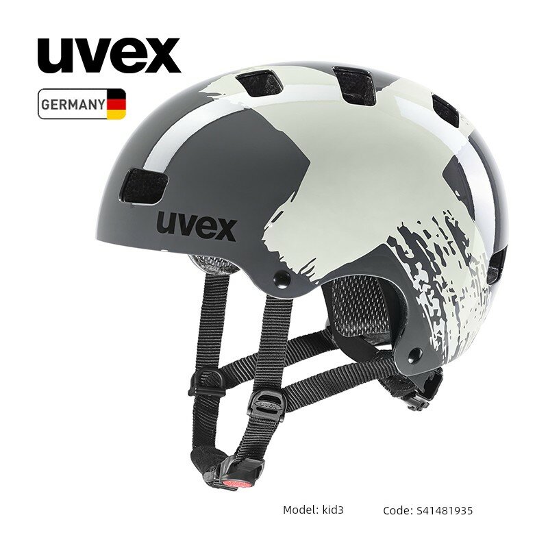 Детский велосипедный шлем uvex kid 3cc German Uves для мужчин и женщин, защитное снаряжение для баланс-байков и