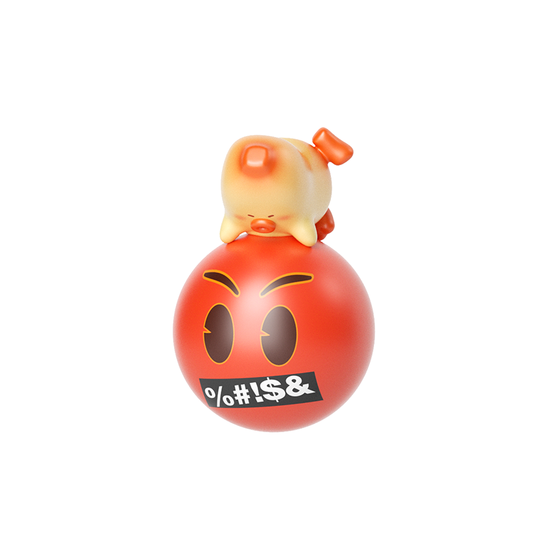 BANA×BANA Серия «Расслабься»: Милая миниатюрная фигурка Sanrio в слепой коробке/пакете Разные цвета и гнев -