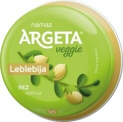 Паштет ARGETA Veggie овощной из нута /жесть/ 95г