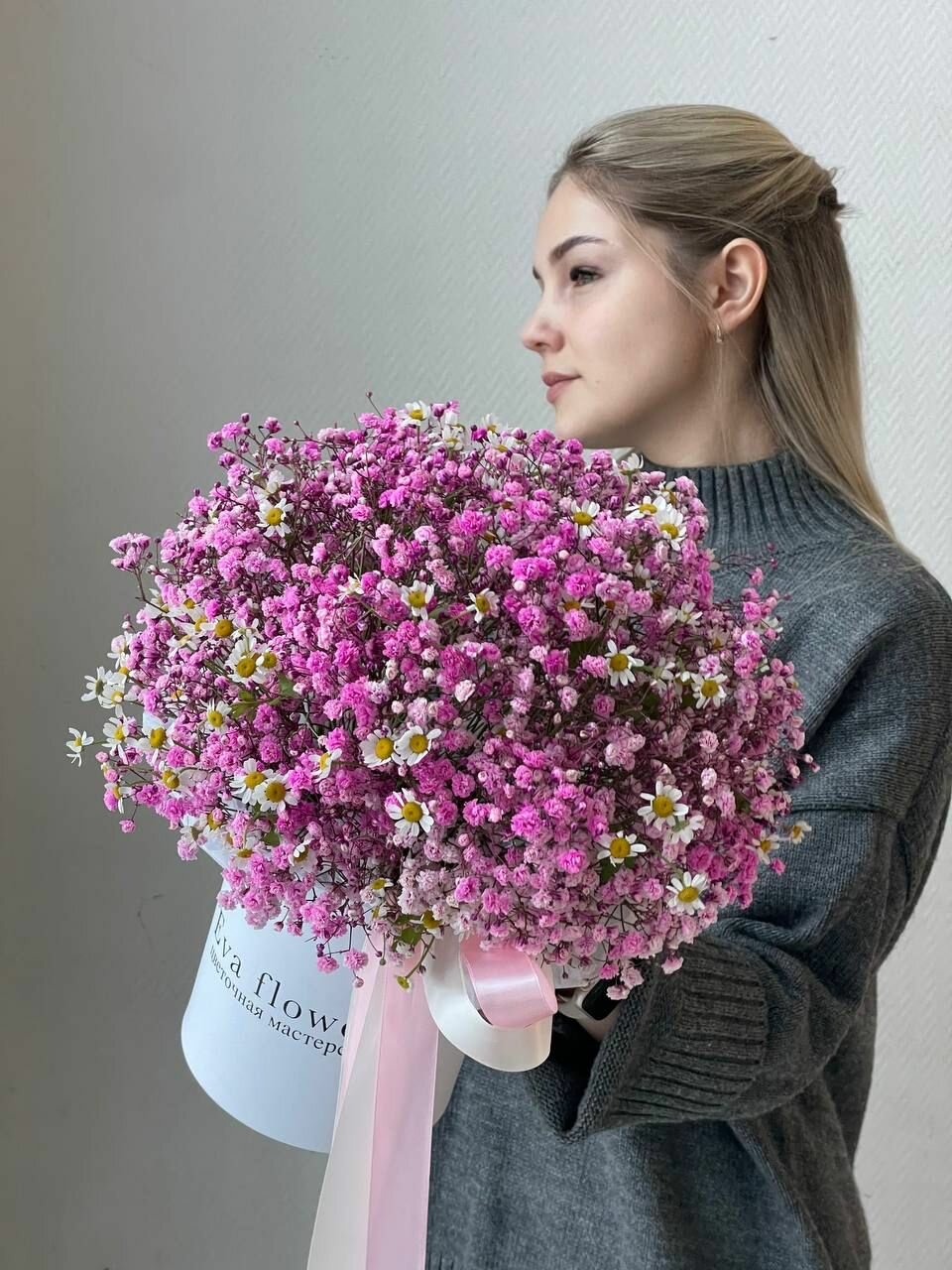 Розовая гипсофила