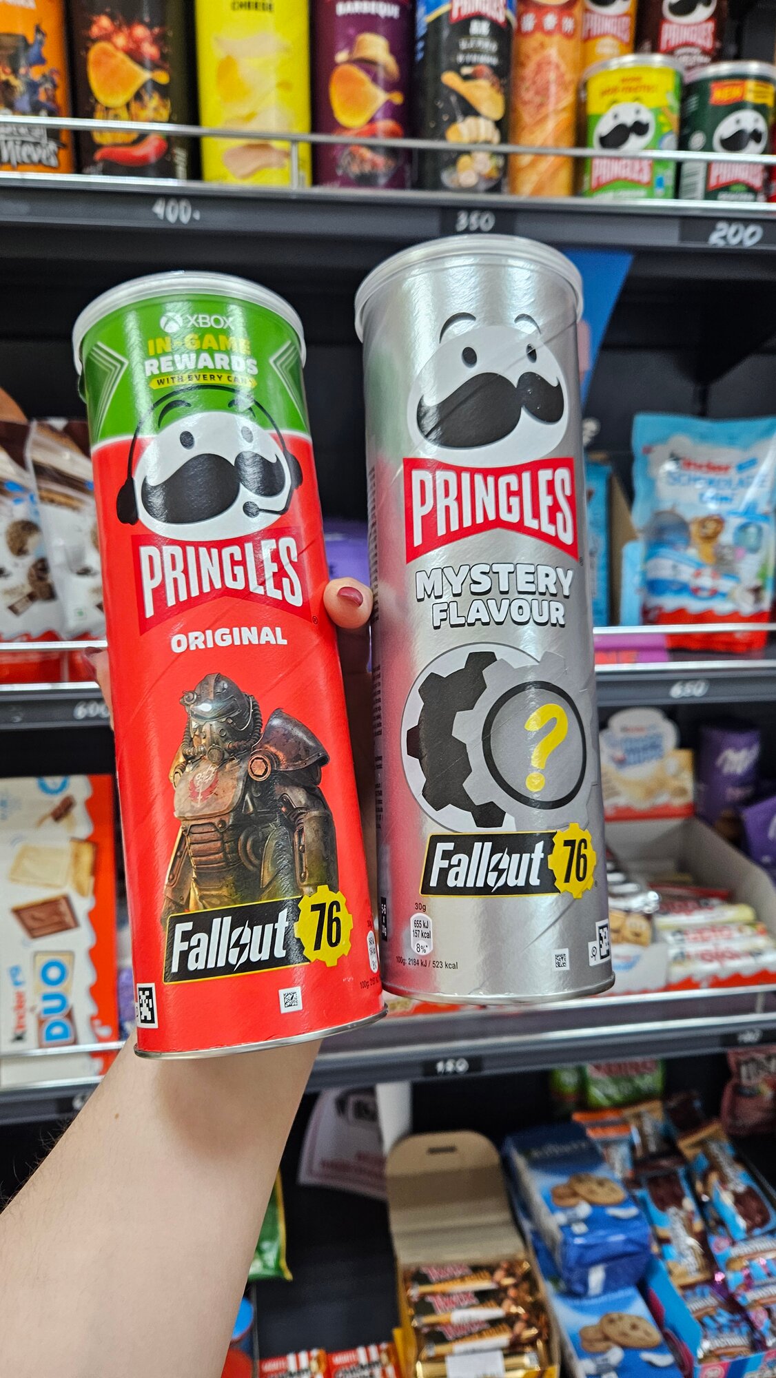 Pringles Fallout 76 картофельные чипсы Принглс Фоллаут набор 2 шт по 165 гр