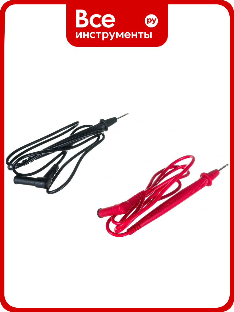 Щупы, UT-L20, UT-L20 1000В CAT I / 600В CAT II 10А 0,9 метра UNI-T 00-00005627, Измерительные, длиной