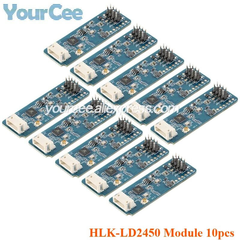10шт Радарный модуль HLK-LD2450 для отслеживания