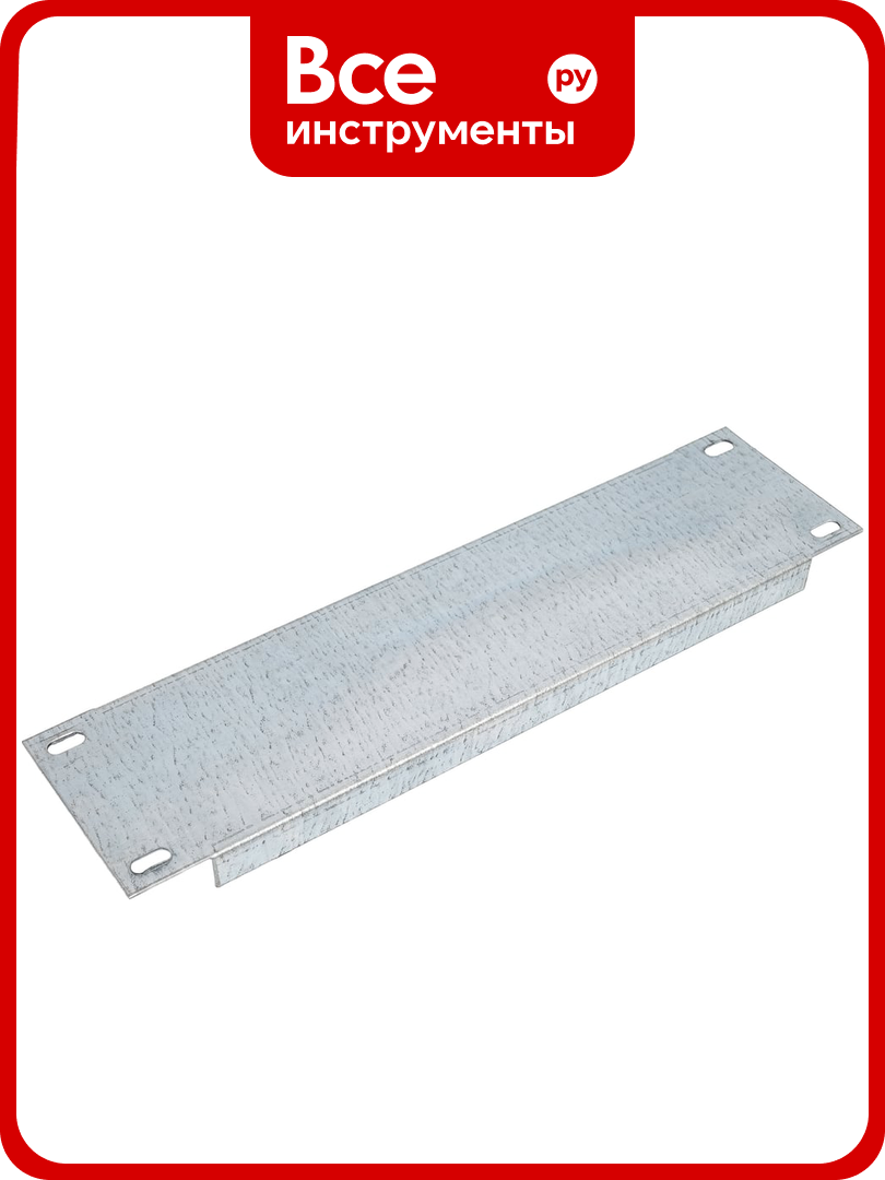 Монтажная панель Dekraft 100x450 ПМ-01 31127DEK, стальная панель с винтовым креплением, защита IP55, порошковое покрытие