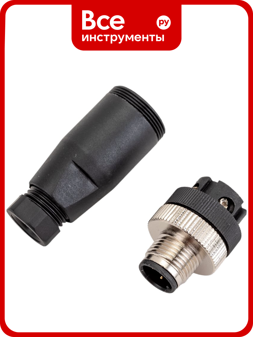 Соединитель клеммный теко CP S254R-3 (PG7) Вилка, Прямой с клеммником, Пластик