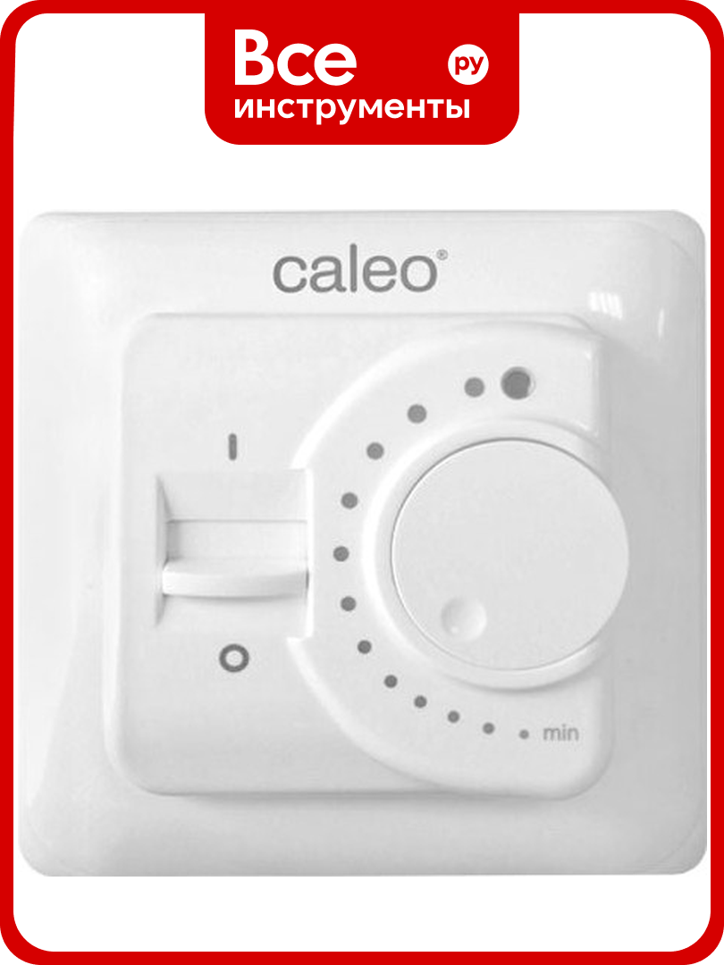 Терморегулятор CALEO sm160 встраиваемый аналоговый, 3,5 квт УП-00000022