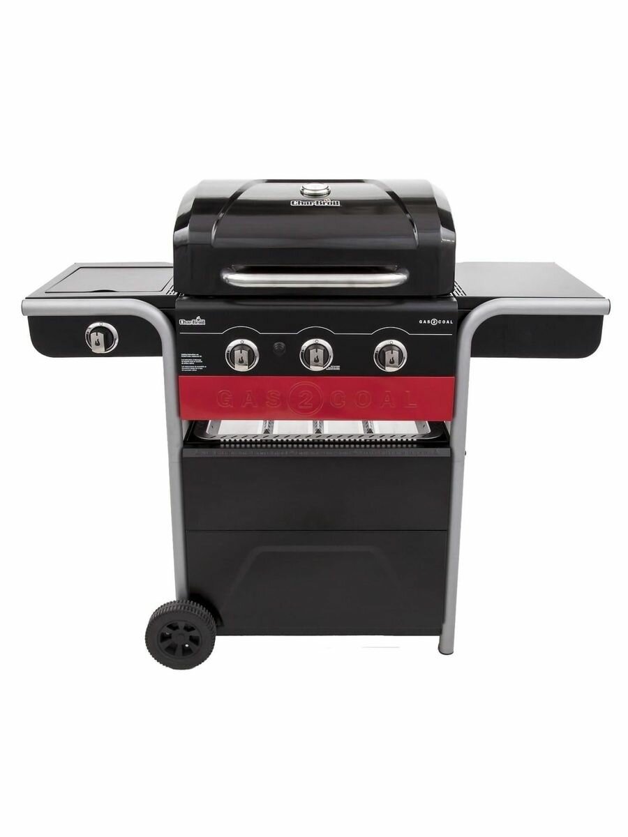 Гриль газово-угольный Char-Broil Hybrid Gas and Charcoal