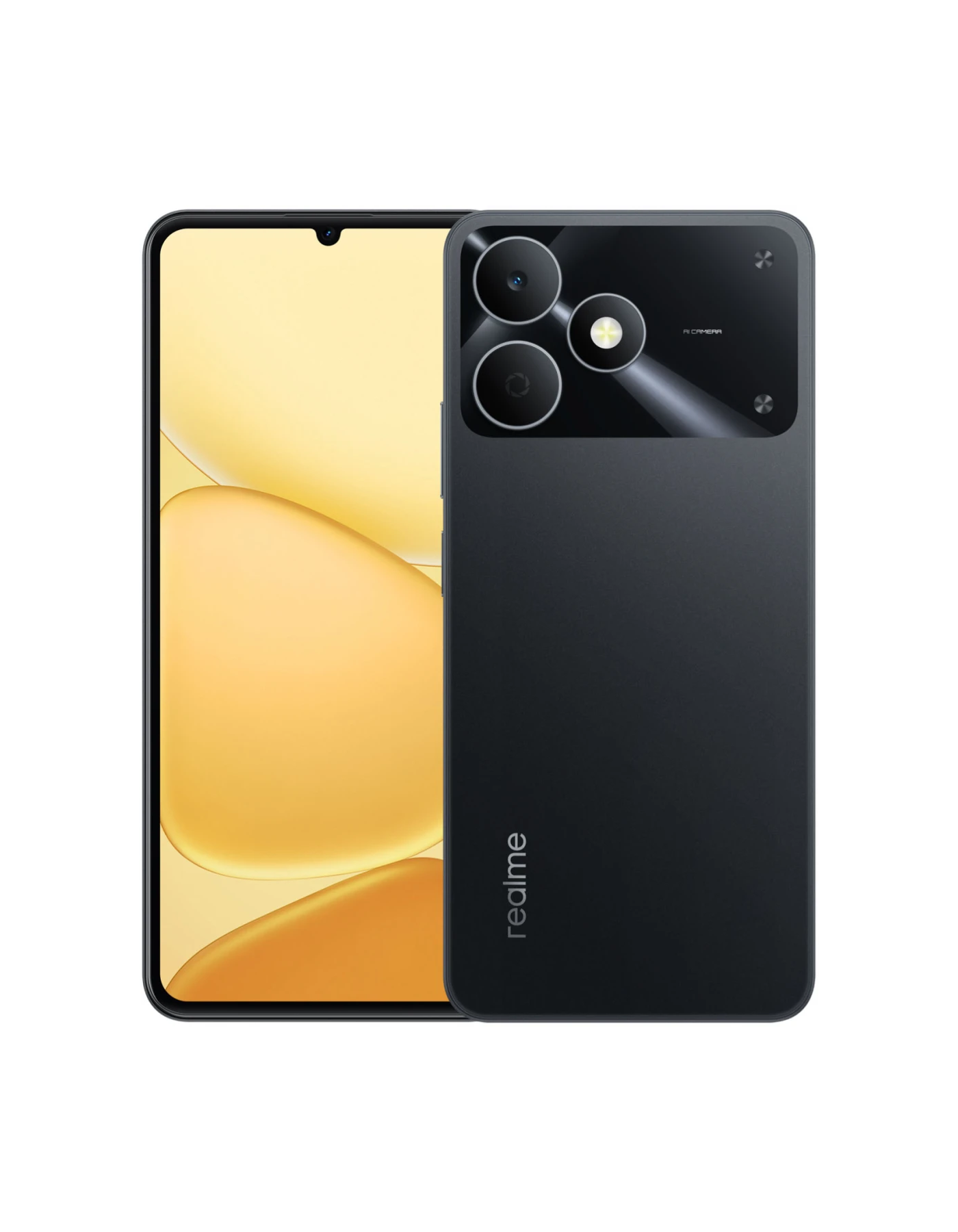 Смартфон Realme Note 80 4/128GB, экран 6.74, 1600 x 720, камера 8МП, Черный