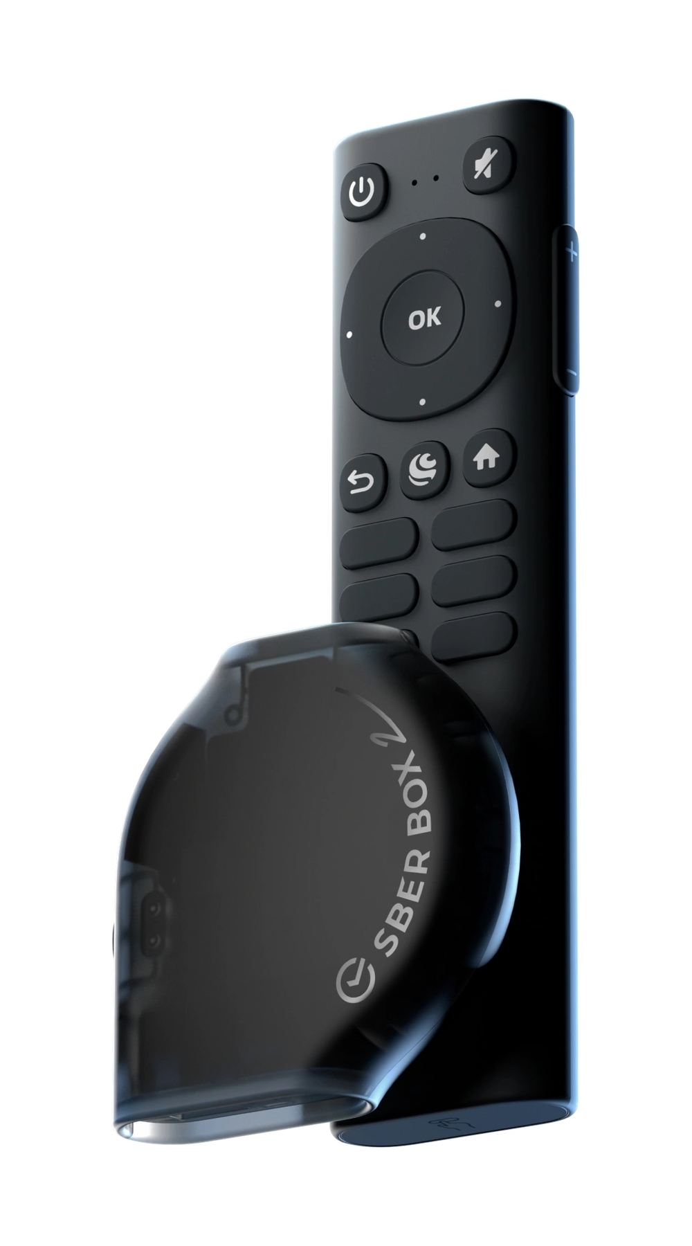 Умный медиацентр SBER SberBox 2, 4K UHD 2/16Гб, Wi-Fi, Ethernet, пульт ду, черный