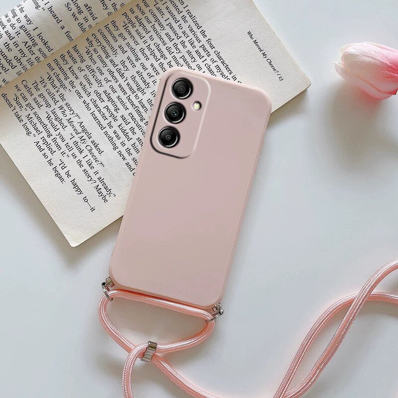 Силиконовый чехол для Samsung Galaxy S25 с пряжкой, розовый, полная защита для смартфонов 5G