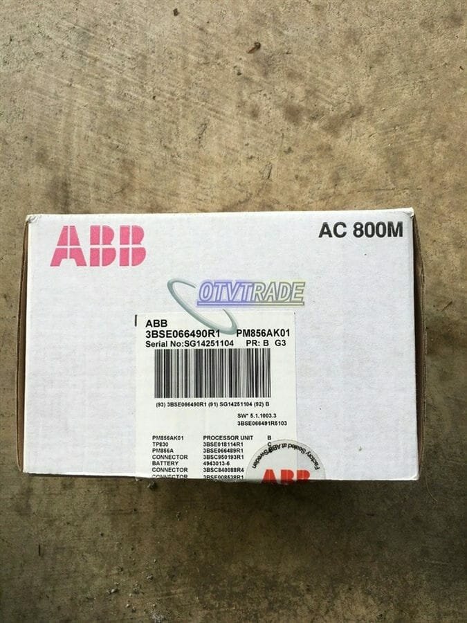 Модуль ABB CONTROLLER PM856AK01 3BSE066490R1 — фото 1
