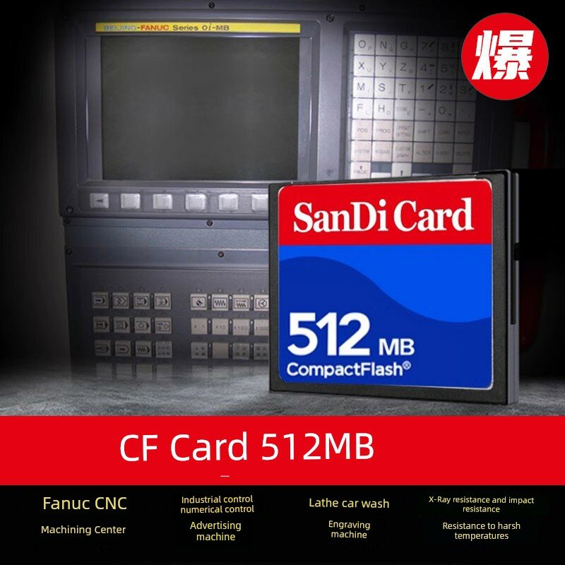Фрезерный станок Frank 2G с ЧПУ, камера 1G, карта памяти CF 512 МБ, карта памяти CF 128 МБ, 256 МБ, ЧПУ 64 МБ, 32 МБ