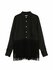 Рубашка BLACK COMME des GARCONS, размер XXS, черный