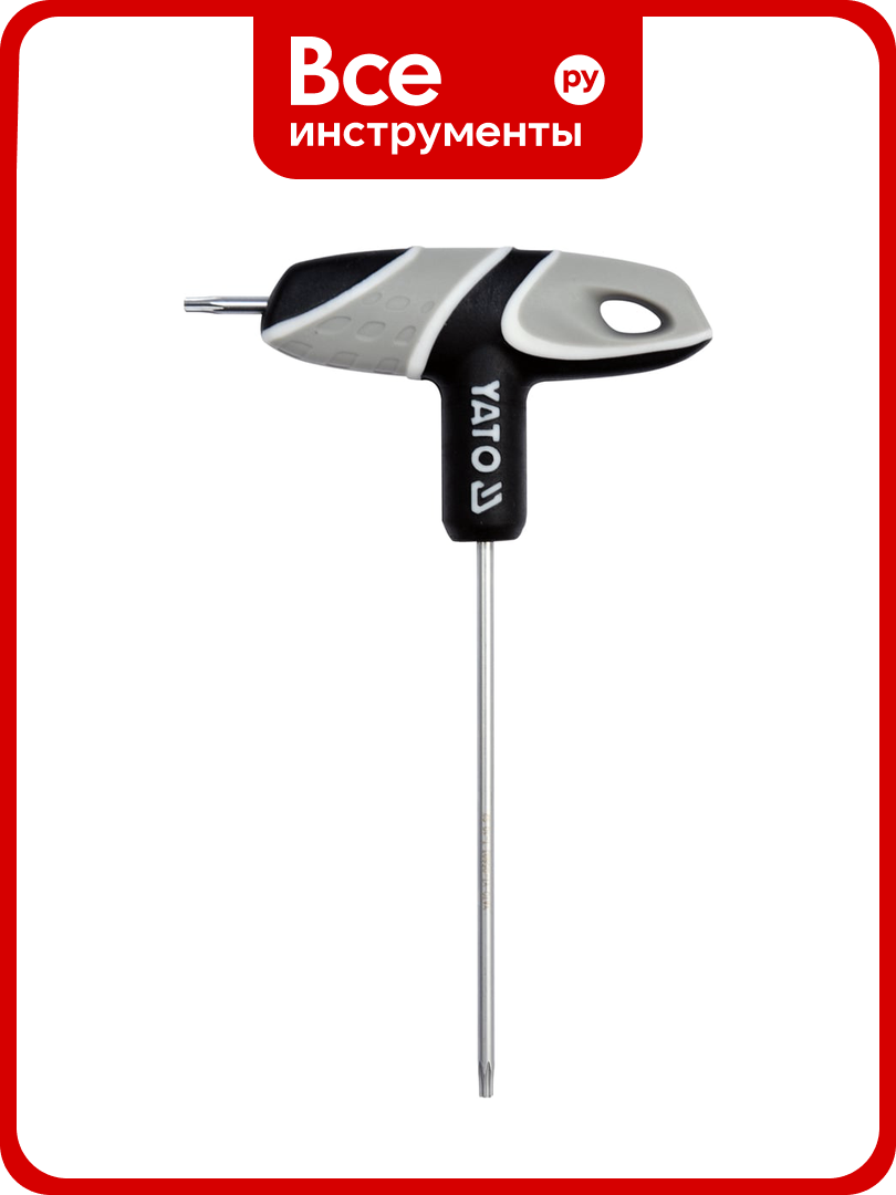 Ключ YATO TORX с Т-образной рукояткой Т10 YT-05603 371305603 092 1