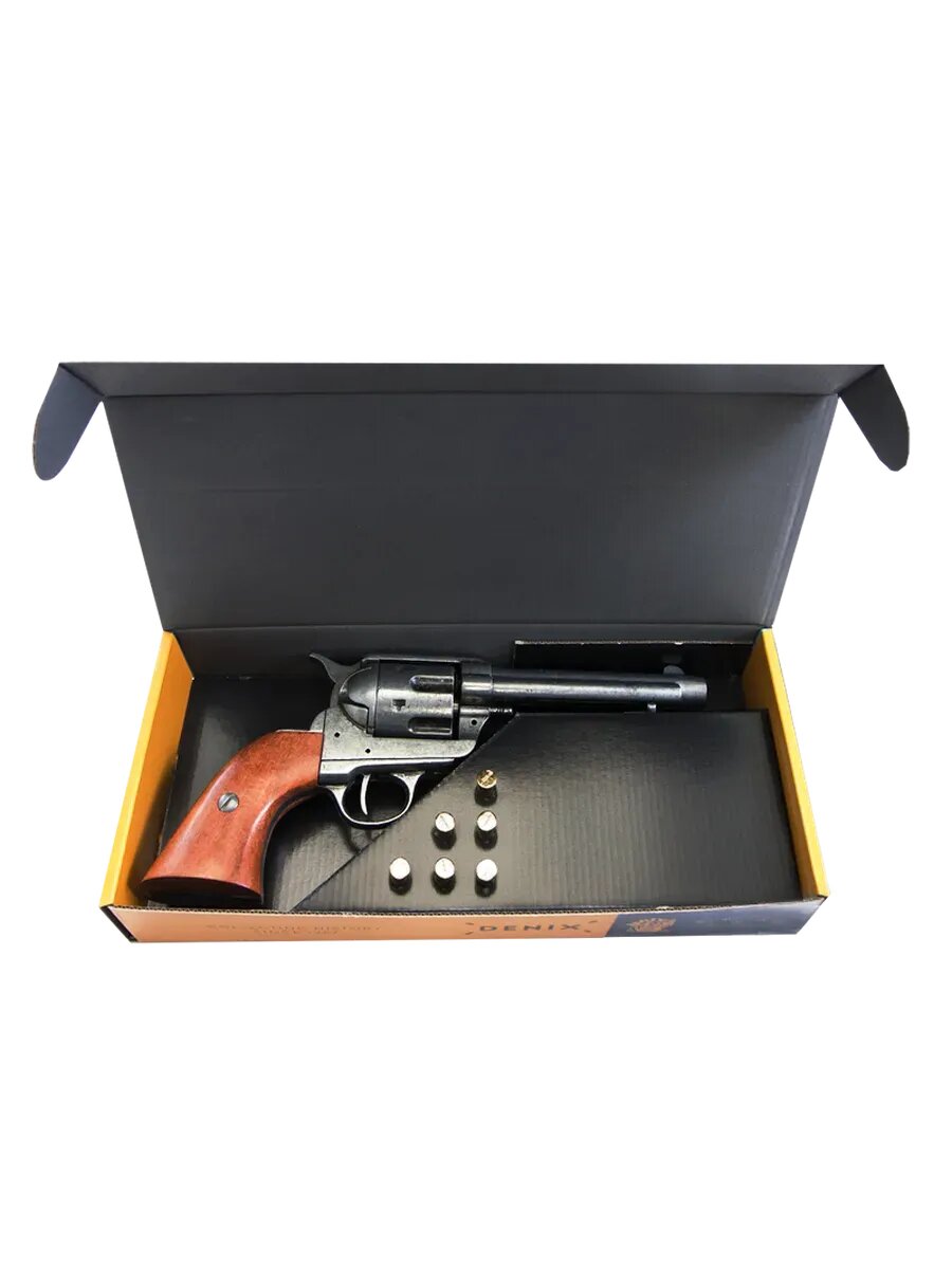 Револьвер Peacemaker США 1873 OLDIM-6603 хром
