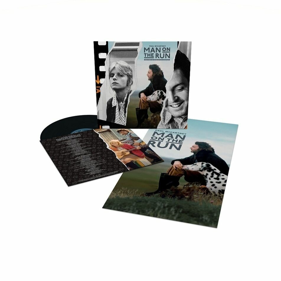 PAUL MCCARTNEY - Man On The Run (Music From The Motion Picture Soundtrack), (LP, Черный Винил) Виниловая Пластинка
