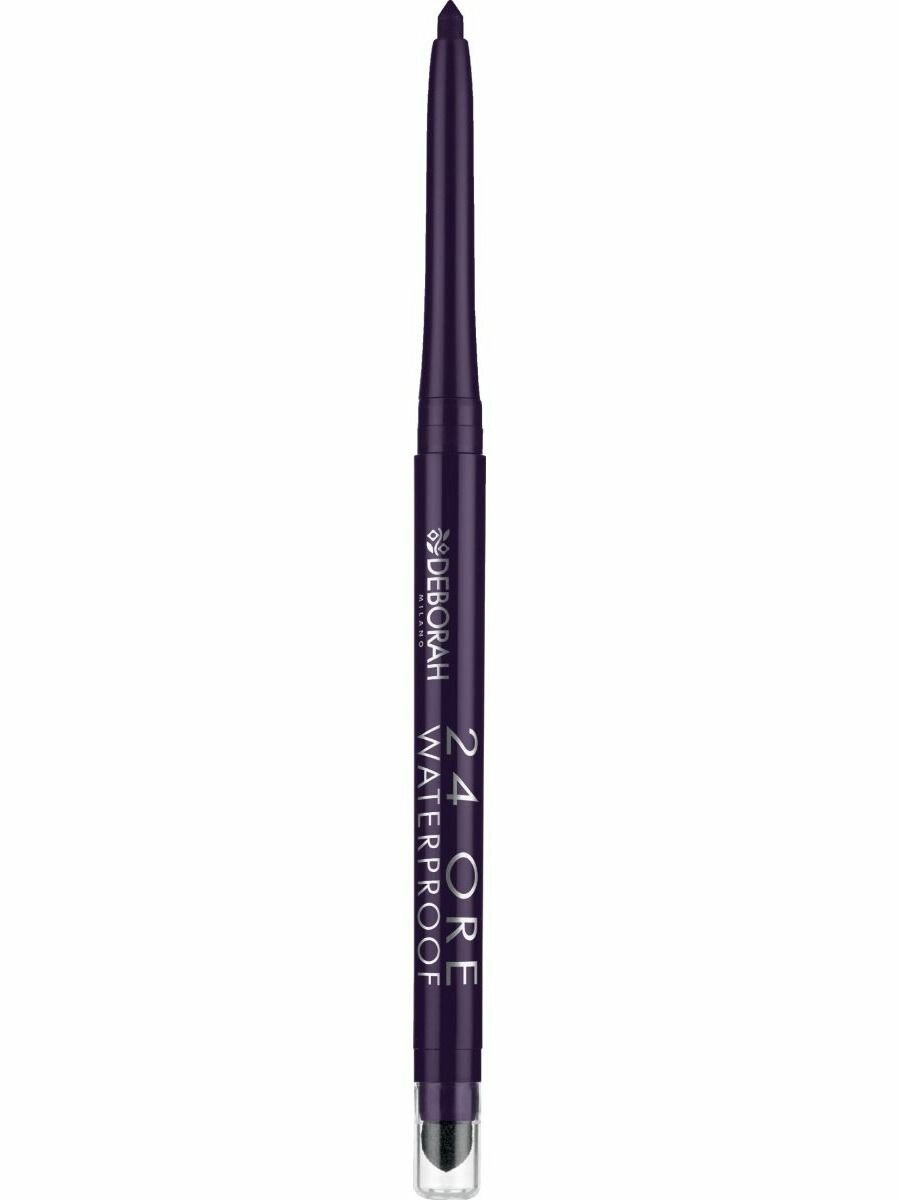 Deborah Milano Карандаш для глаз Тон 08 Фиолетовый автоматический 24ORE WATERPROOF EYE PENCIL выдвижной 0,5 г