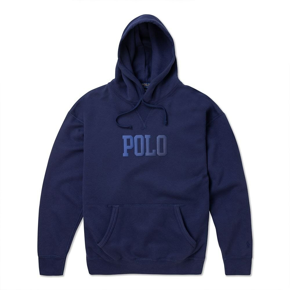 Толстовка Polo Ralph Lauren с капюшоном, синяя